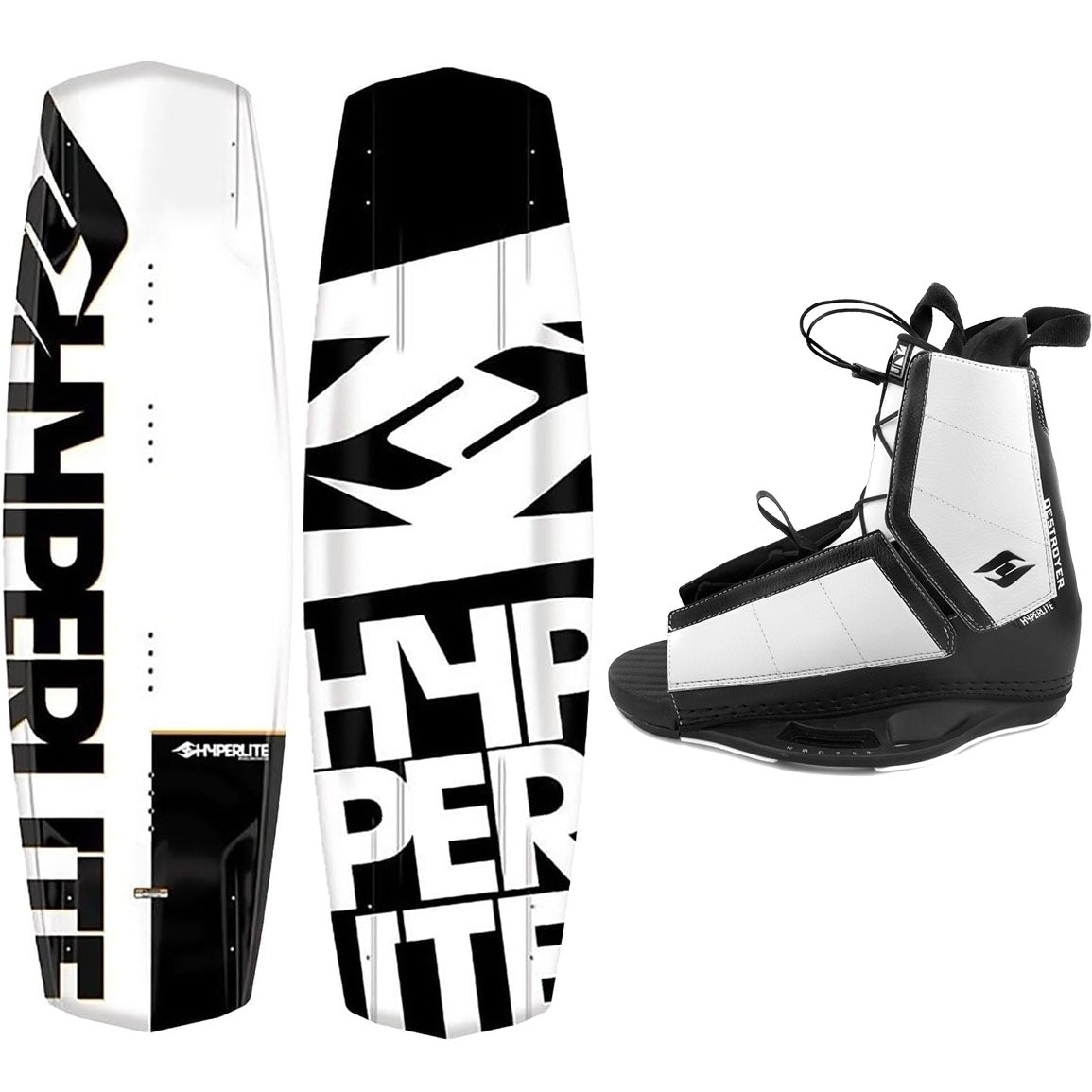 2026 Complete Wakeboard Package - Hyperlite Agent, Destroyer bindings ...